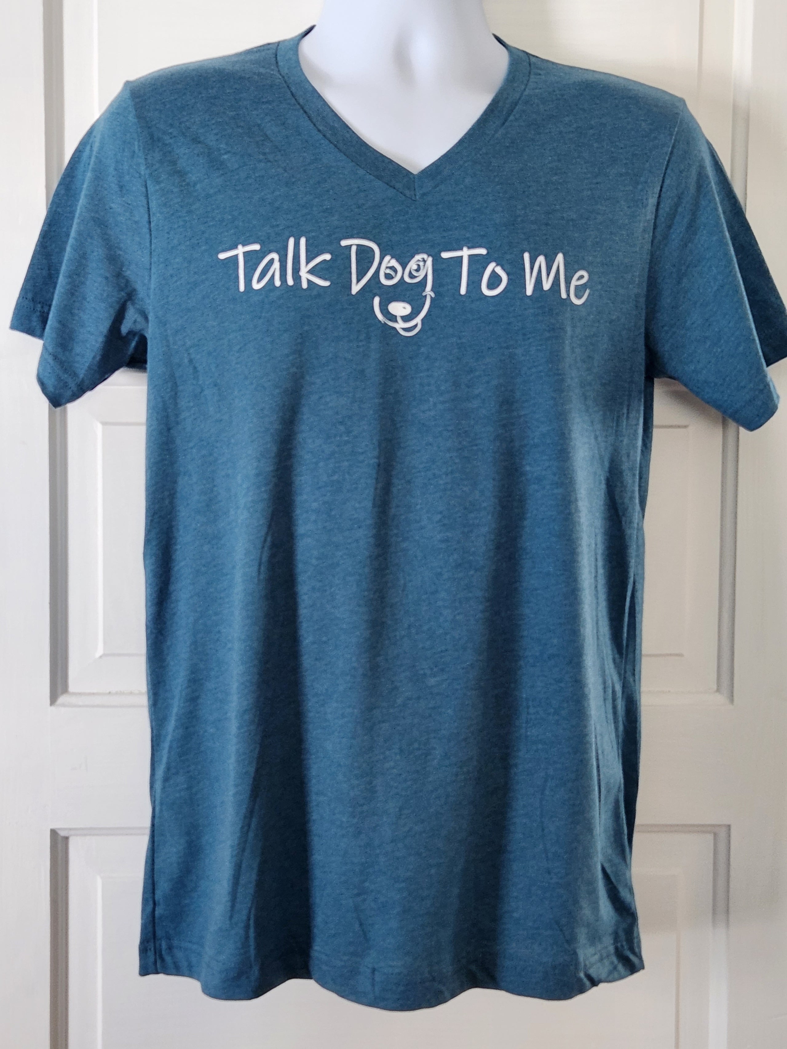 TDTM Unisex V-Neck T-Shirt | Talk Dog To Me